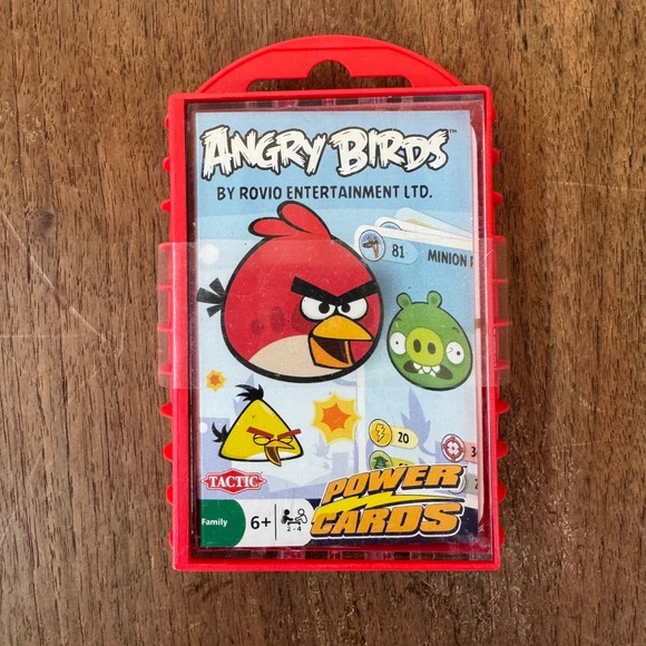 Games | Angry Birds Power Cards Game 33 Cards Rules Complete Set | Poshmark